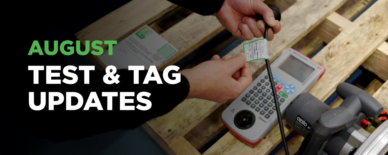 August Test & Tag Wrap - Are You Ready for the Spring Rush? | Test ...