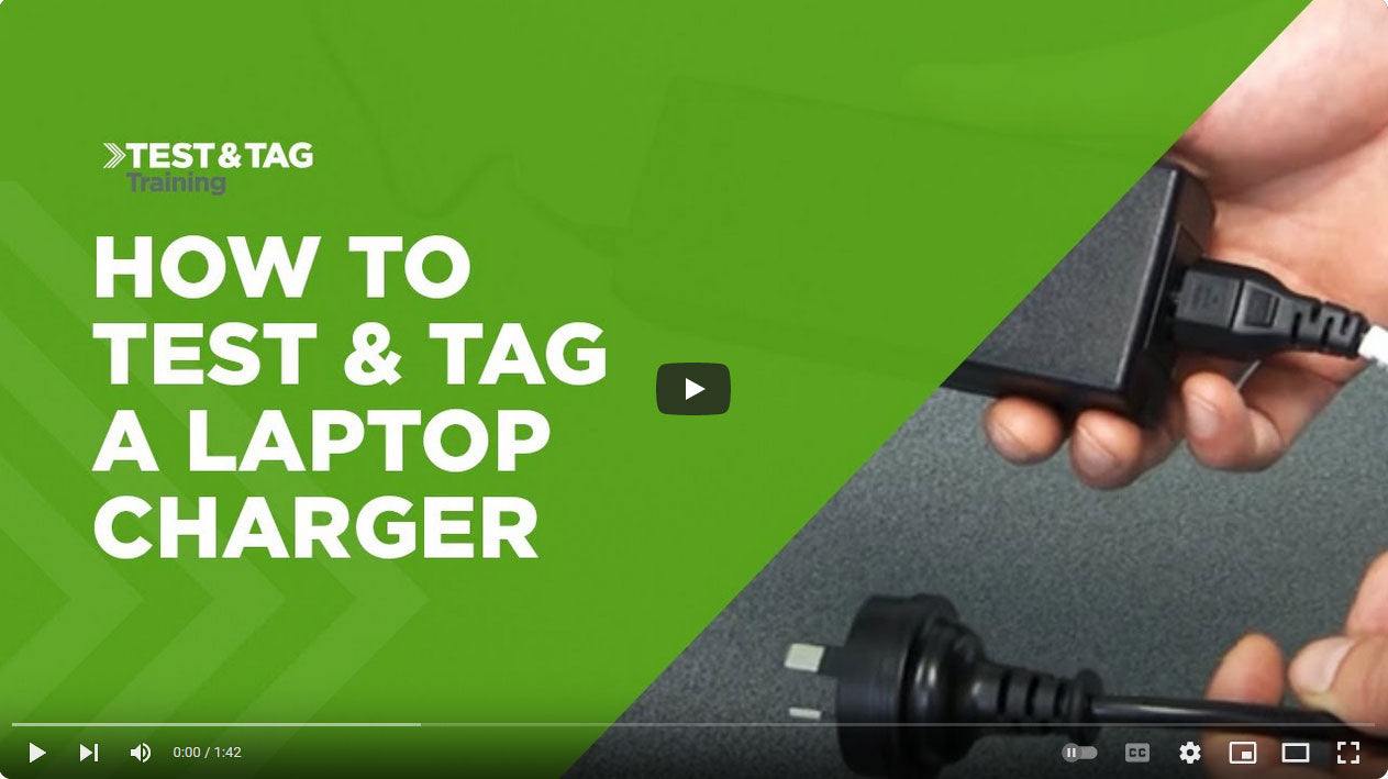 How to Test and Tag a Laptop | Test & Tag Training