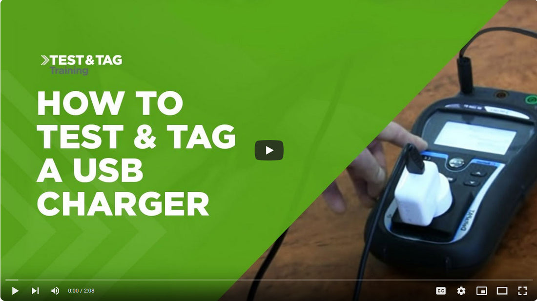 How to Test and Tag a USB Charger | Test & Tag Training